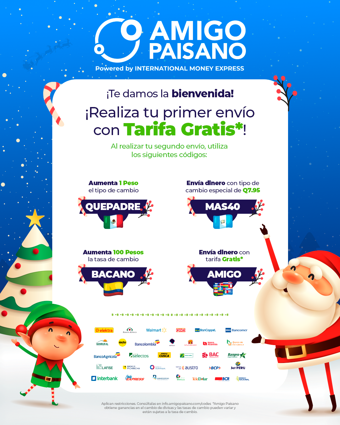 Super códigos - Reglas, Términos y Condiciones