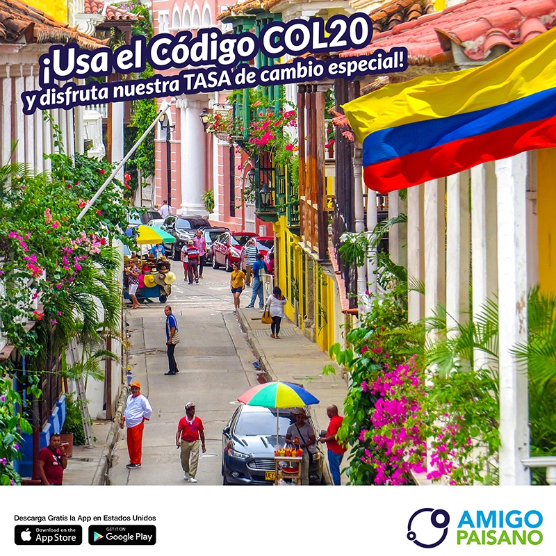 Código COL20 Colombia - Tipo de Cambio Especial